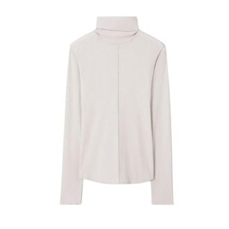 Tory Burch Col roul fin - Femme - Pulls - Gris - Taille: 42 FR