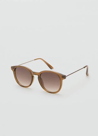 Mango Lunettes de soleil verres d&eacute;grad&eacute;s marron - Femme - Taille unique - MANGO