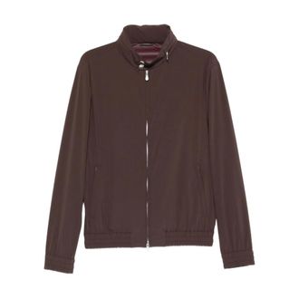 Brunello Cucinelli Homme, Vestes, Brun, Taille: M Veste coupe-vent en nylon