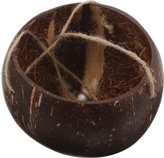 PartyKindom Hängekorb Aus Kokosnussschale Mit Seil Für Innen Und Außenbereich Hängende Pflanzgefäße Körbe Moderne Wohndeko Blumentopf Für Balkon Und Garten