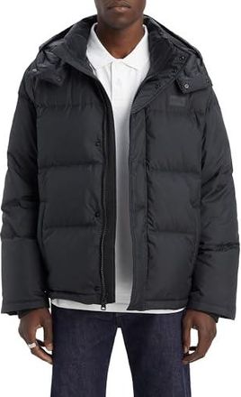 Levi's Laurel Short Puffer Jacket, Jet Black, XL Homme