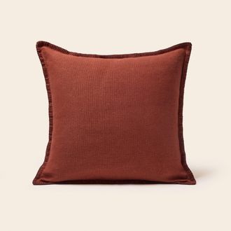 Madura Housse De Coussin Nino Brique - ORANGE