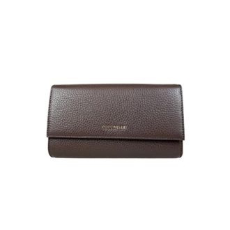 Coccinelle Femme, Accessoires, Brun, Taille: ONE Size Metallic Soft Wallet