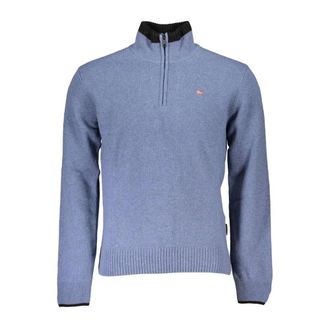 Napapijri Homme, Pulls, Bleu, Taille: 2XL Col roulés