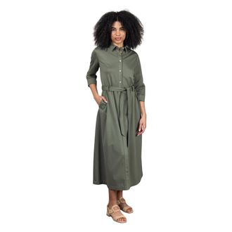 Circolo 1901 Femme, Robes, Vert, Taille: 42 FR Robe Chemise