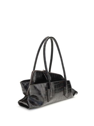 The Attico Womens Small La Passeggiata Shoulder Bag 207 Calf Leather Bos Taurus