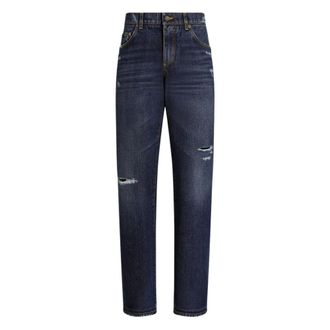 Dolce & Gabbana Loose-fit Jeans - - Jeans - Herren - Blau - L