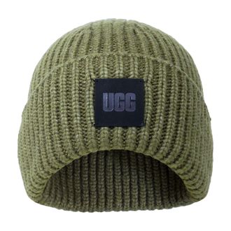 UGG Damen Chunky Rib Beanie, Burnt Olive, Einheitsgröße