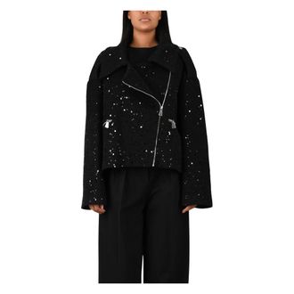 Simona Corsellini A26Cpgb00101 Jacke - - Jackets - Damen - Schwarzk - XS