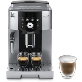 DeLonghi Machine expresso broyeur - DeLonghi - Magnifica S smart - ECAM250.23.SB - 4 recettes - Noir argent&eacute;