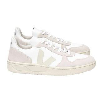 Veja Neutral Tone V-10 B-Mesh Sneakers - - Shoes - Damen - Wei&szlig; - 36 EU