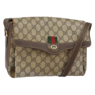 Gucci Sac bandouli&egrave;re en plastique Pre-owned - Femme - Pre-owned - Beige - Taille: ONE Size