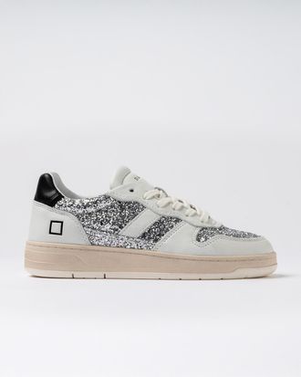 D.A.T.E. court 2.0 glitter silver
