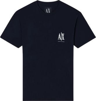 A|X Armani Exchange Kurz&auml;rmeliges T-Shirt mit Rundhalsausschnitt - - Tops - Herren - Schwarzk - L