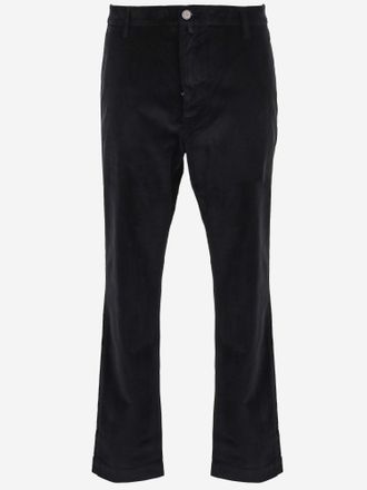 Jacob Cohen Pantalon en velours de coton extensible