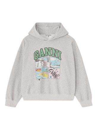Ganni Sweatshirt - Grau