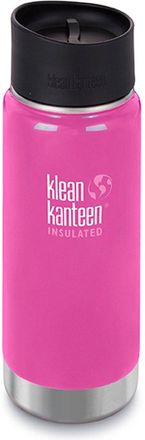 Klean Kanteen Erwachsene Wide Vakuumisoliert mit Cafe Cap 2.0 Trinkflasche Wild Orchid, M