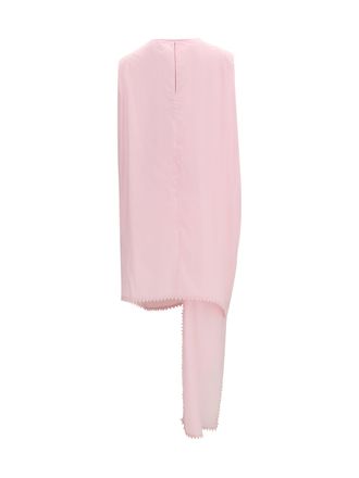 Jacquemus Womens Traversin Layered Dress Light Pink Cotton; Polyamide