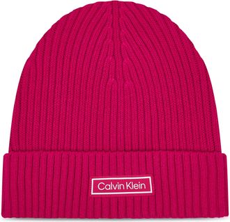 Calvin Klein Mütze Calvin Klein Patch Chunky LV04D8053G Rosa