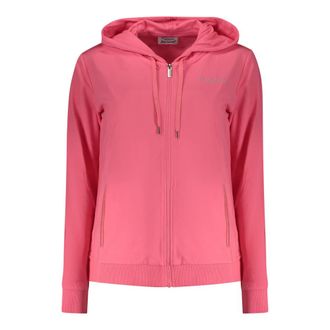 Freddy Lang&auml;rmliger Hoodie - - Sweatshirts & Hoodies - Damen - Rosa - M