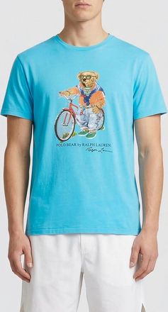 Polo Ralph Lauren T-Shirt POLO RALPH LAUREN Homme couleur Bleu Azur
