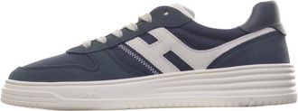 Hogan Homme, Chaussures, Bleu, Taille: 44 1/2 EU H630 Baskets