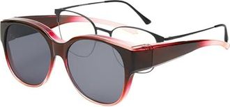 Generico Lunettes de soleil Polaris&eacute;es Hommes,Monture Carr&eacute; Superposable Pour Conduite | Confortable &Agrave; La Mode Pour Femmes Automobilistes Cyclistes Activit&eacute;s E