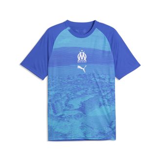 Puma Olympique de Marseille Aufw&auml;rmtrikot Herren, Accessoires, Blau, 3XL