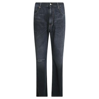 Maison Margiela Homme, Jeans, Noir, Taille: W33 Jeans slim