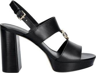Michael Kors Erin Sandale &agrave; plateforme - Femme - Chaussures - Noir - Taille: 39 EU