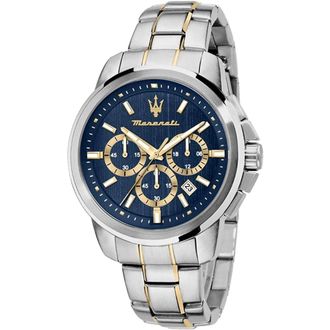 Maserati Homme, Accessoires, Bleu, Taille: ONE Size Successo Watch