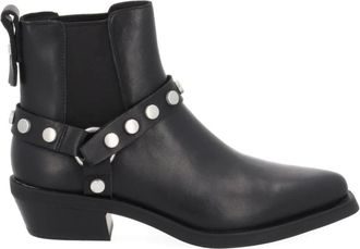 Ash Ash, Femme, Chaussures, Noir, Taille: 41 EU Logan Studded Bottes &agrave; cheville