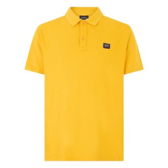 Paul & Shark Homme, Tops, Jaune, Taille: M Polo en coton