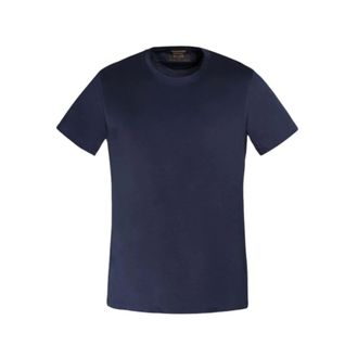 Moorer Homme, Tops, Bleu, Taille: 5XL T-shirt en maille