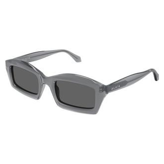 Alaia unisex, Accessoires, Gris, Taille: 53 MM Lunettes de soleil rectangulaires