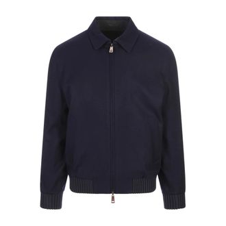 Kired Kired, Homme, Vestes, Bleu, Taille: 2XL Pull en m&eacute;lange de laine bleue &eacute;lasthanne