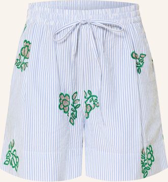 Essentiel Shorts Juste Mit Pailletten blau