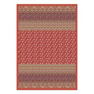 Bassetti Plaid Imperia R1 aus Baumwolle Mako-Satin in der Farbe Rot, Maße: 270cm x 250cm, 9324134
