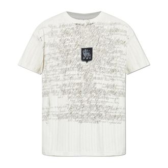 Umbro Homme, Tops, Beige, Taille: XL Biography Pointelle Baby Tee