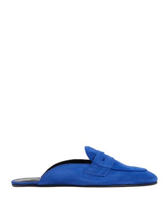 8 by YOOX SUEDE LEATHER PENNY MULES