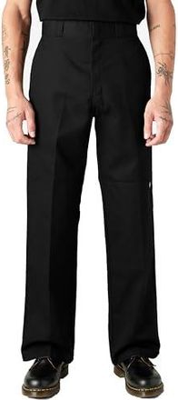 Dickies Loose Fit Double Knee Twill Work Pant Pantalon, Noir, 44W x 30L Homme