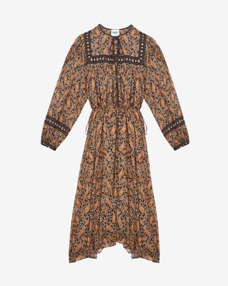Isabel Marant Robe Greila - Femme - Noir - Taille36 - Marant &Eacute;toile