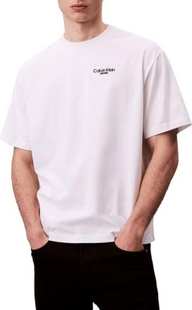 Calvin Klein T-shirt imprim&eacute; en coton