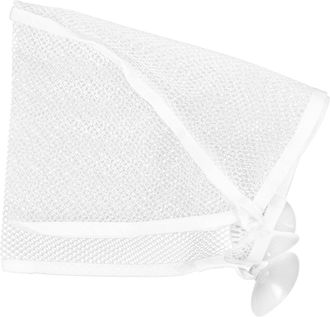 Valiclud Badespielzeug Aufbewahrung Netzbeutel mit Saugnapf Eck Organizer für Badetoys Schnelltrocknend Reißfest Leicht Großer Stauraum Fördert Selbstorganisat