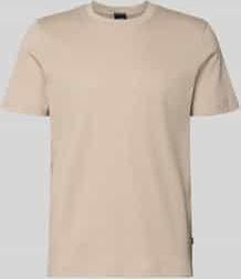 Joop T-Shirt mit geripptem Rundhalsausschnitt