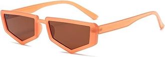 Generic Lunettes de soleil décoratives à la mode à petite monture pour hommes et femmes pare-soleil de vacances en plein air (couleur : D, taille : moyen) 202