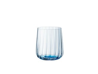 Spiegelau Gläser Set 340 ml, 2 Stück, Blau, LifeStyle, 4453165, Trinkgläser aus Kristallglas, Wassergläser spülmaschinenfest