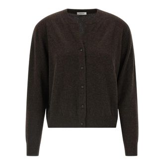 Yves Salomon Feiner Kaschmir Cardigan - - Knitwear - Damen - Braun - L