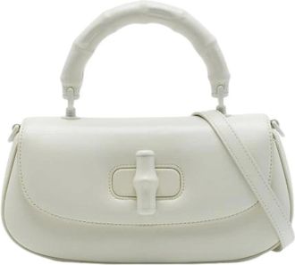 Gucci Pre-owned Satchel - Femme - Pre-owned - Blanc - Taille: ONE Size