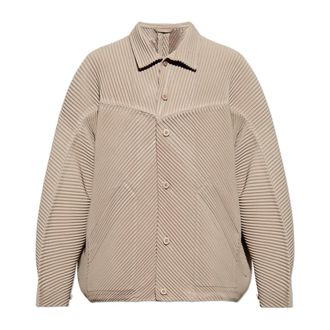 Issey Miyake Homme, Vestes, Beige, Taille: L September Blouson